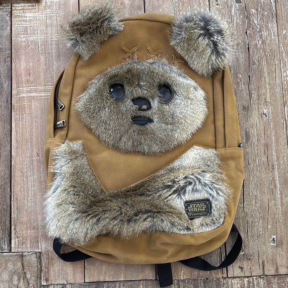 Loungefly | Bags | Loungefly Star Wars Rare And Retired Ewok Faux Fur ...